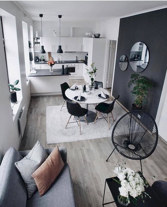 3 Small Open Layout Decor Tips And 23 Ideas - DigsDigs