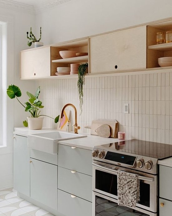 93 Edgy And Bold Skinny Tile Backsplashes - DigsDigs