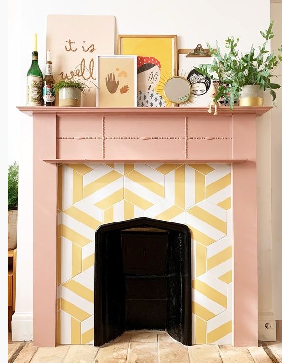 72 Tile Fireplaces To Accent Your Living Room - DigsDigs
