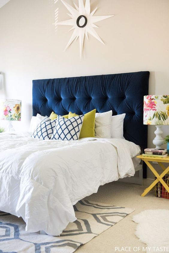 25 Upholstered Headboards For A Trendy Touch - DigsDigs