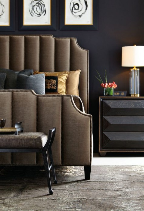 25 Upholstered Headboards For A Trendy Touch - DigsDigs