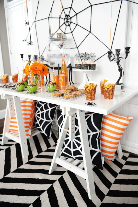25 Bold Halloween Food And Drink Stations - DigsDigs