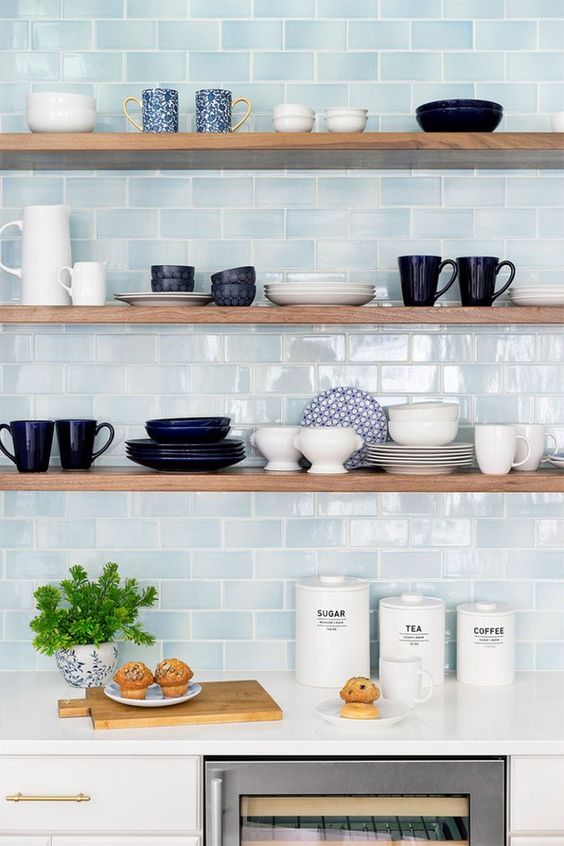 25 Trending Kitchen Shelf And Shelving Unit Ideas - DigsDigs