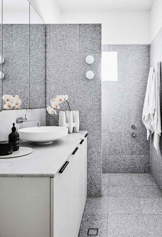 83 Trendy Grey Bathroom Designs - DigsDigs