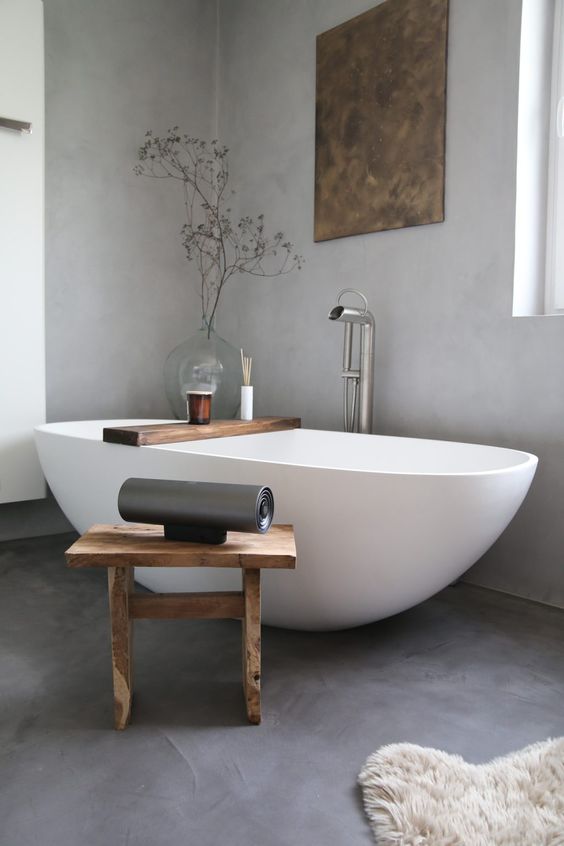 83 Trendy Grey Bathroom Designs - DigsDigs