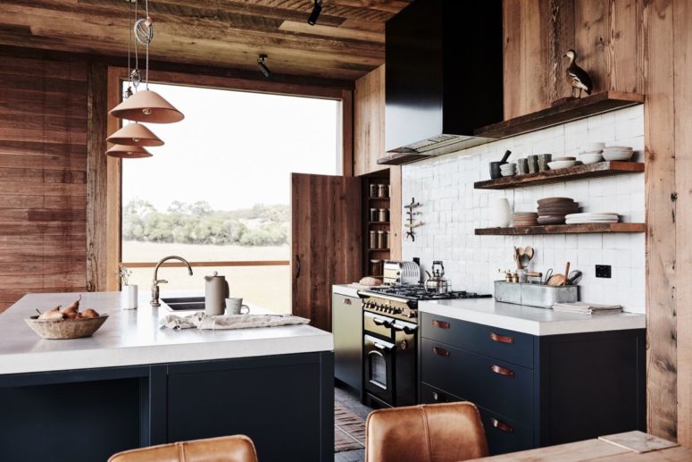 Modern Rustic Cabin In The Middle Of Nature - DigsDigs