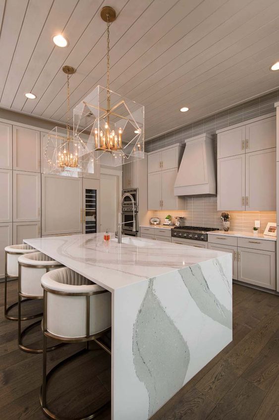 25 Cool Ideas To Create A Fancy Kitchen Look - DigsDigs