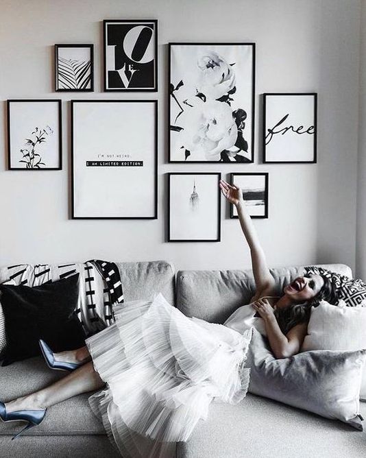 70 Free Form Gallery Wall Ideas That Inspire - DigsDigs