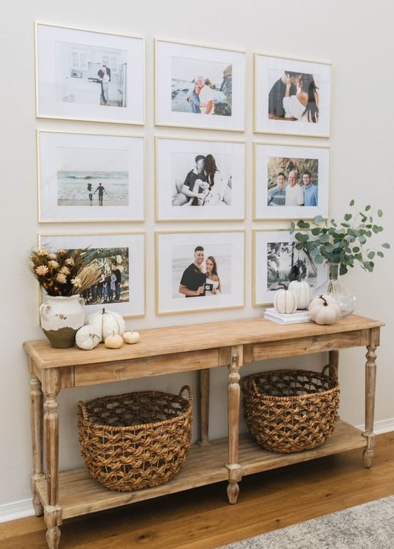 102 Cool Grid Gallery Walls That Catch An Eye - DigsDigs
