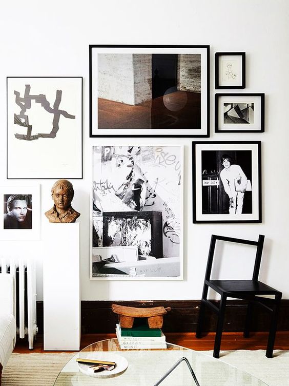 70 Free Form Gallery Wall Ideas That Inspire - DigsDigs