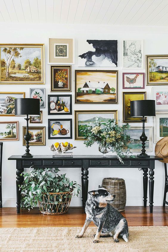 70 Free Form Gallery Wall Ideas That Inspire - DigsDigs