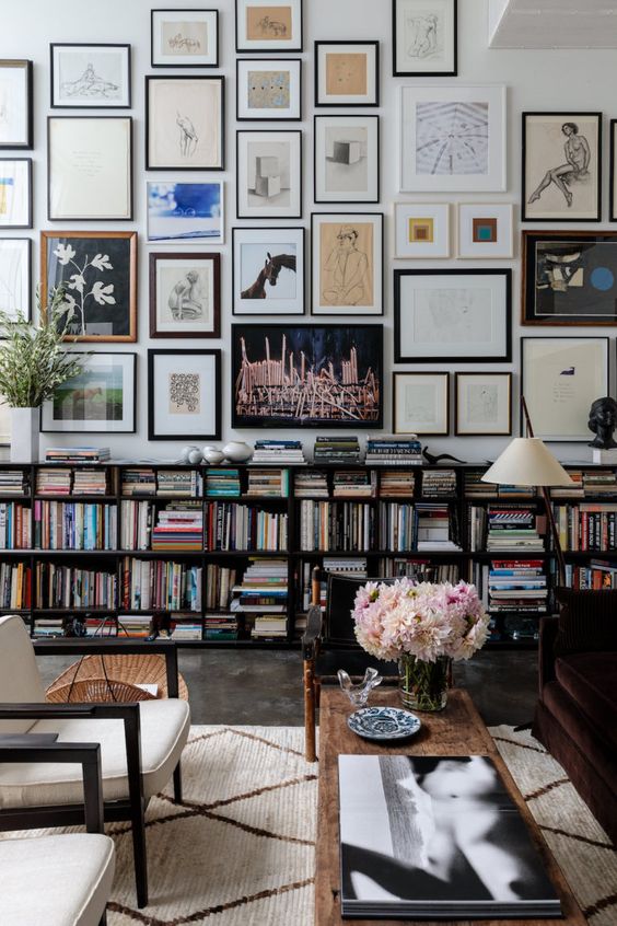 Ultimate Guide To Gallery Walls And 52 Inspiring Ideas - DigsDigs
