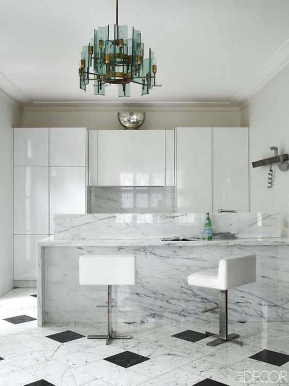 35 Gorgeous Integrated Kitchen Hood Ideas - DigsDigs