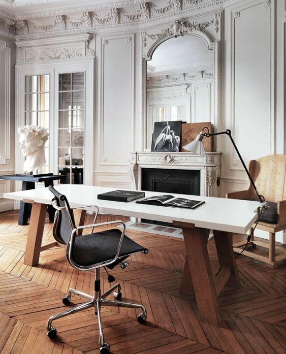 33 Fancy Home Office Decor Tips And Ideas - DigsDigs