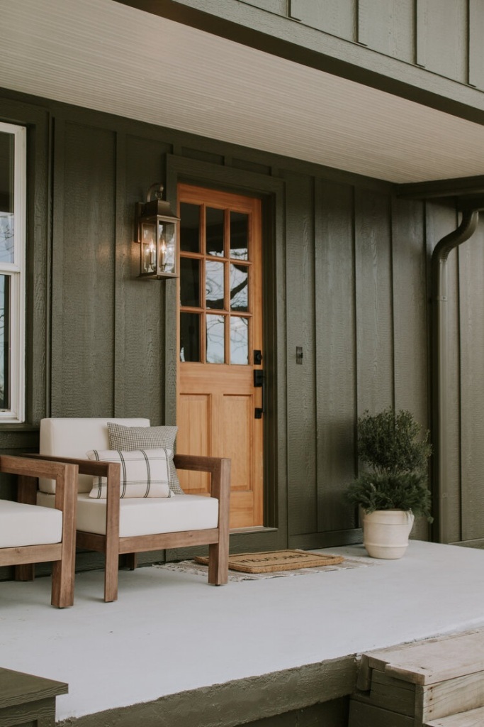81 Welcoming Modern Front Porch Decor Ideas - DigsDigs