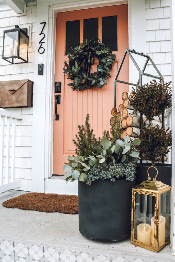 81 Welcoming Modern Front Porch Decor Ideas - DigsDigs