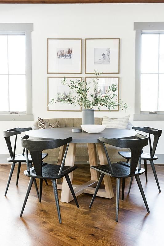 35 Cozy And Welcoming Modern Country Dining Rooms - DigsDigs