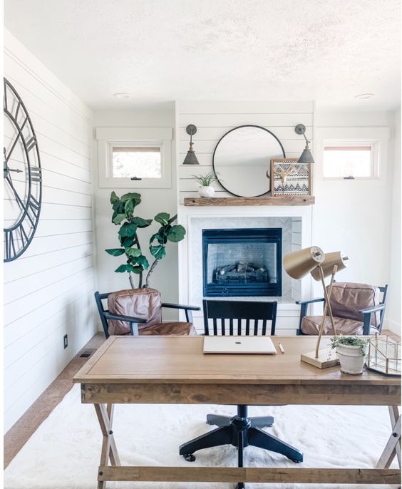 25 Inviting And Lovely Modern Country Home Offices - DigsDigs