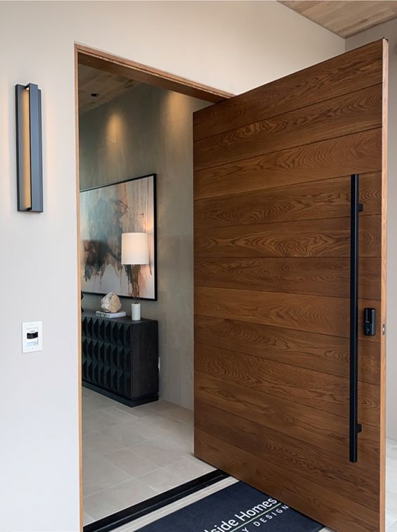 33 Unique Pivot Doors With Pros And Cons - DigsDigs