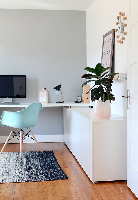 30 Stylish Contemporary Home Office Decor Ideas - DigsDigs