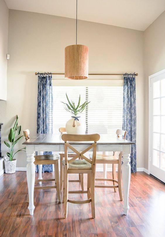 30 Calming Greige Dining Room Decor Ideas - DigsDigs