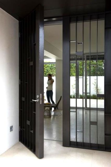 25 Steel Front Door Ideas With Pros And Cons - DigsDigs