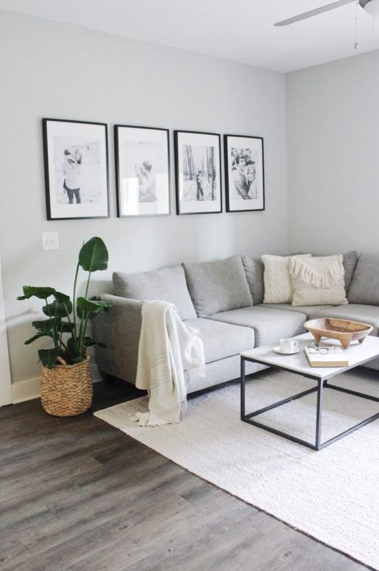 34 Stylish Black And White Gallery Wall Ideas - DigsDigs