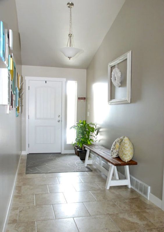 35 Timeless Greige Entryway Decor Ideas - DigsDigs