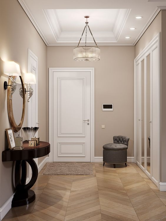 35 Timeless Greige Entryway Decor Ideas - DigsDigs