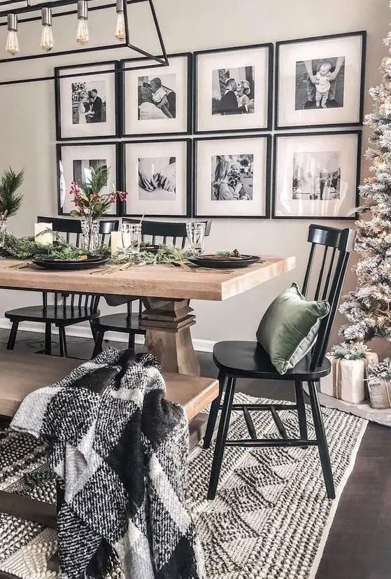 34 Stylish Black And White Gallery Wall Ideas - DigsDigs