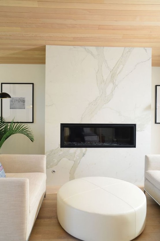 95 Gorgeous And Sophisticated Marble Fireplaces - DigsDigs