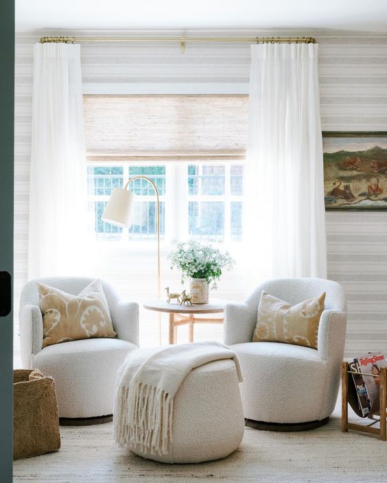 30 Stylish Ways To Layer Window Treatments - DigsDigs