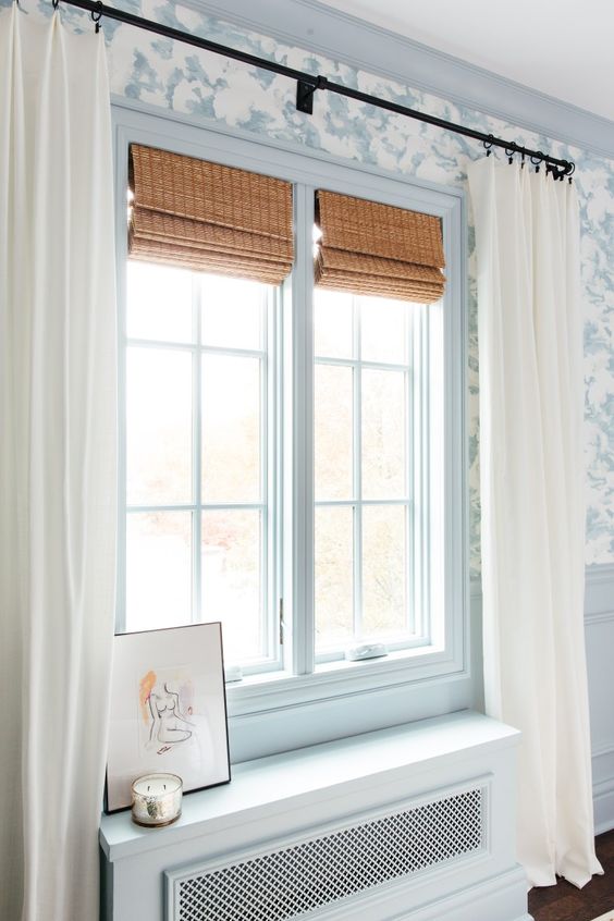 30 Stylish Ways To Layer Window Treatments - DigsDigs