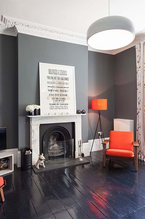 35 Timeless Slate Grey Home Decor Ideas - DigsDigs