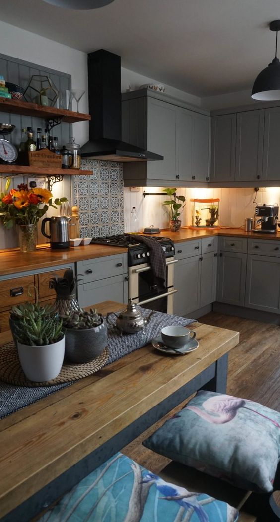 35 Timeless Slate Grey Home Decor Ideas - DigsDigs