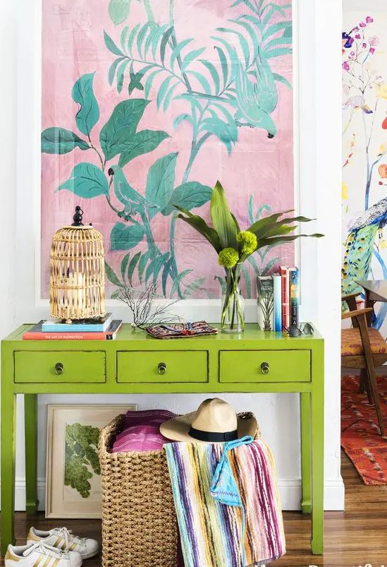 40 Ideas To Style Your Console Table Like A Pro - DigsDigs