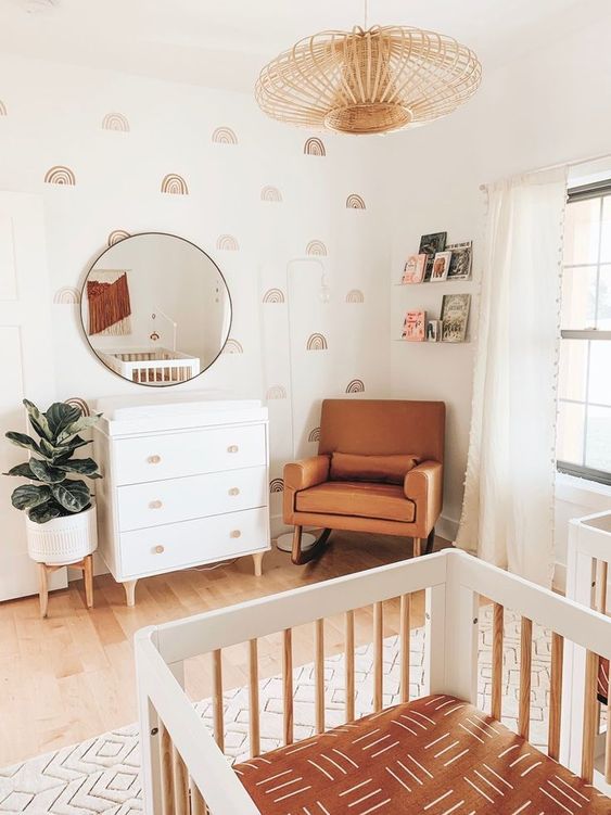 30 Mid-Century Modern Nursery Decor Ideas - DigsDigs