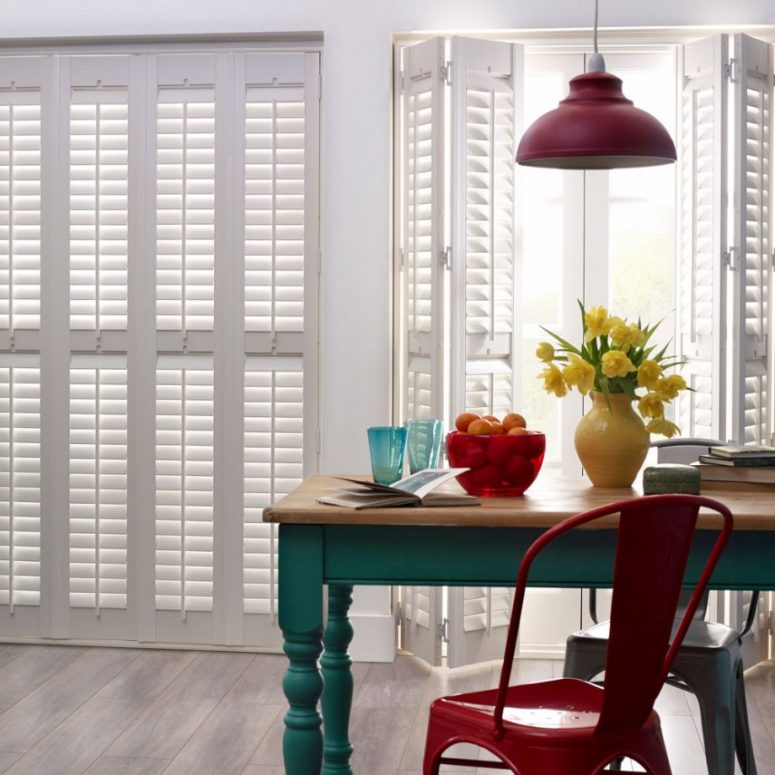 40 Stylish Modern Window Shutter Ideas - DigsDigs
