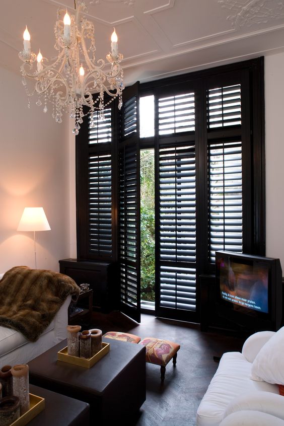 40 Stylish Modern Window Shutter Ideas - DigsDigs