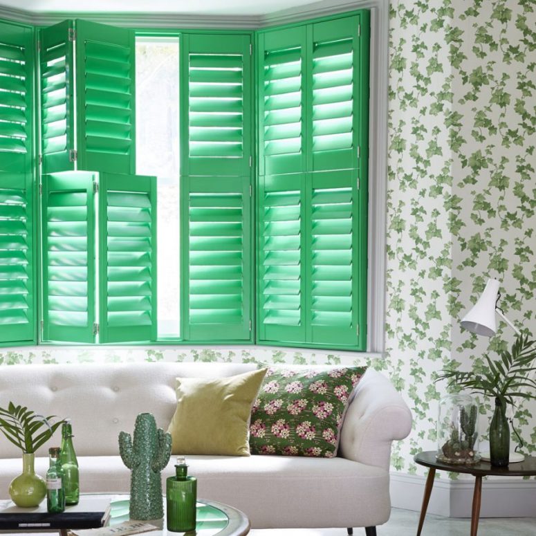 40 Stylish Modern Window Shutter Ideas - DigsDigs