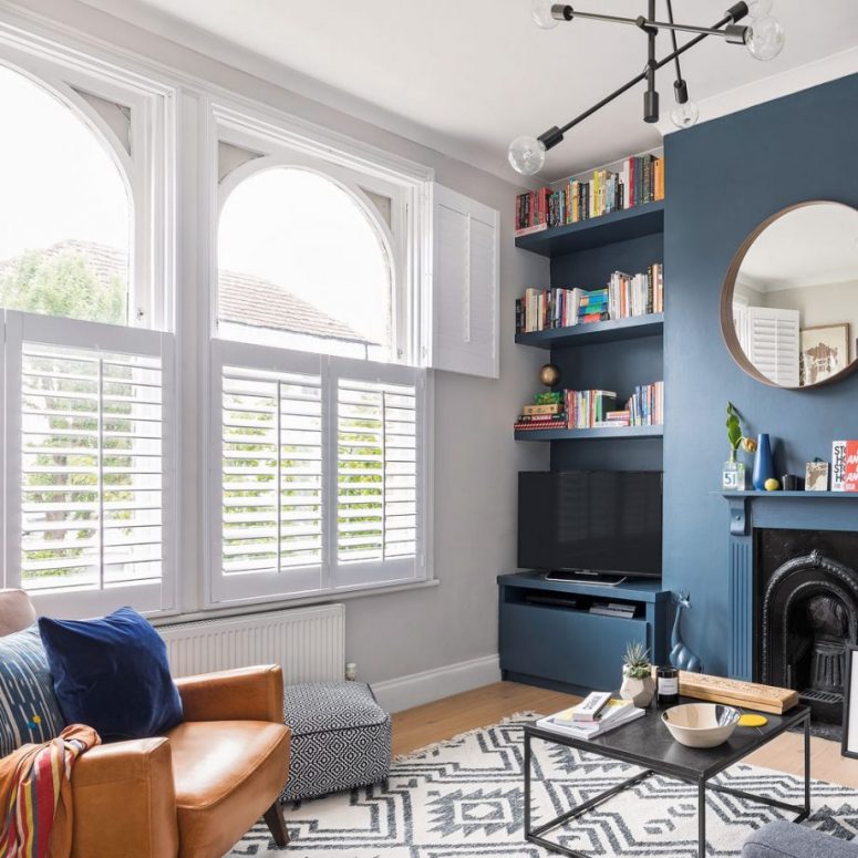 40 Stylish Modern Window Shutter Ideas - DigsDigs