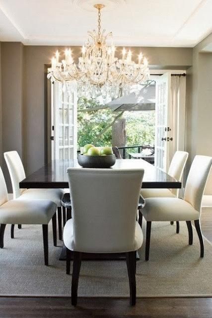 31 Elegant And Refined Taupe Dining Rooms - DigsDigs