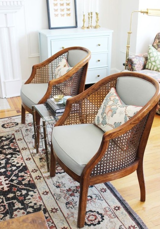 40 Timelessly Elegant Cane Furniture Ideas - DigsDigs
