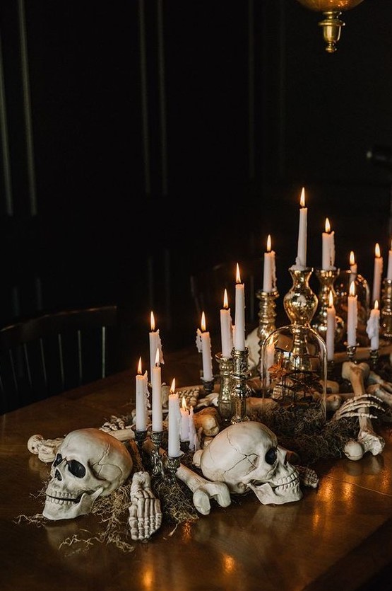 49 Non-Boring Skull Halloween Decor Ideas - DigsDigs