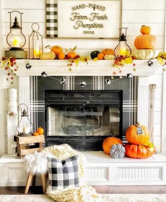 39 Orange And Rust Thanksgiving Decor Ideas - DigsDigs