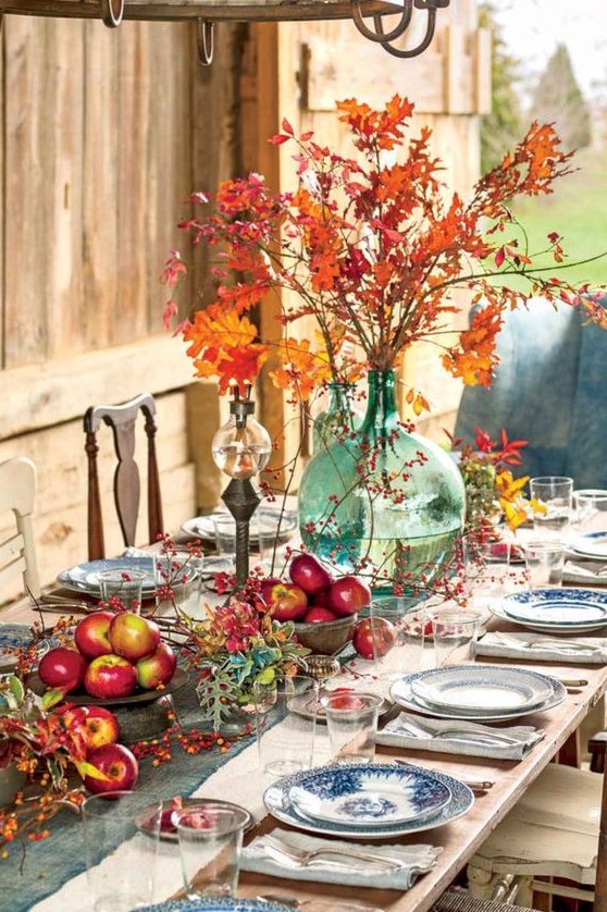 39 Orange And Rust Thanksgiving Decor Ideas - DigsDigs