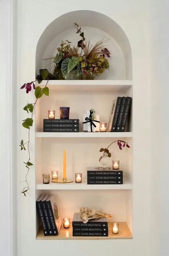 41 Smart And Cool Arched Niche Styling Ideas - DigsDigs