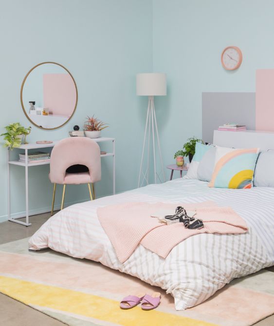 40 Soothing And Relaxing Pastel Bedrooms - DigsDigs