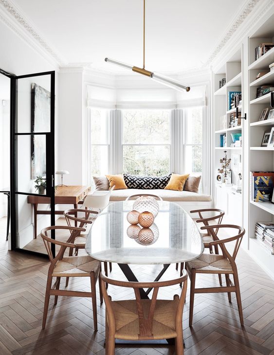 Wishbone Chair Styling Tips And 46 Ideas - DigsDigs