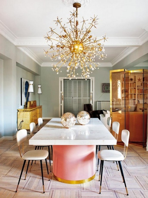 34 Sweet And Lovely Pastel Dining Rooms - DigsDigs
